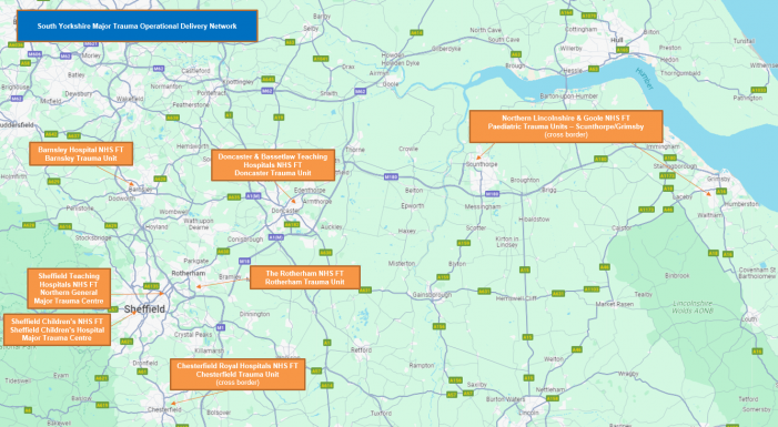 South Yorkshire Major Trauma Network - Contact us